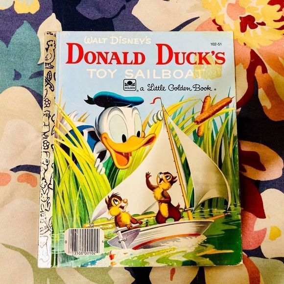 Disney | Other | Vintage Little Golden Book Series Walt Disney Donald ...